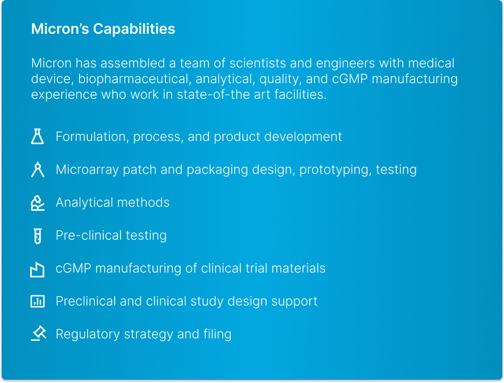 Company — Micron Biomedical