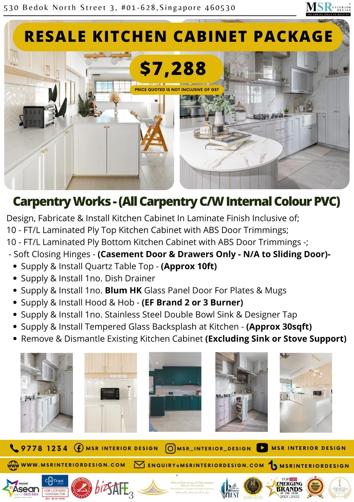 Resale Renovation Package — MSR Interior Design Pte Ltd