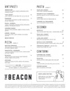 Menu | Explore Our Seasonal Menu — The Beacon