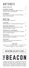 Menu | Explore Our Seasonal Menu — The Beacon