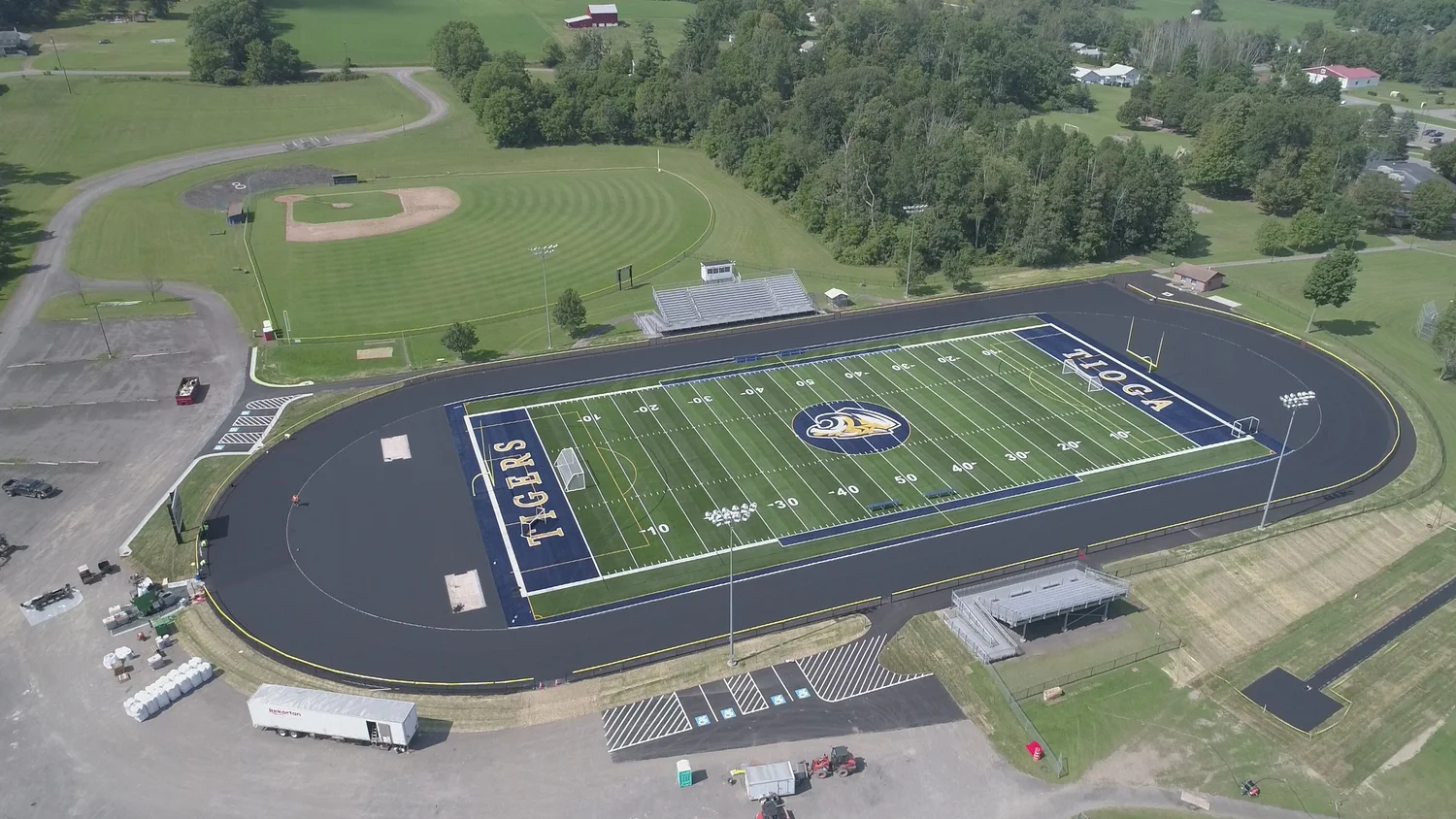 Tioga Central Football Stadium — Smith Site Development