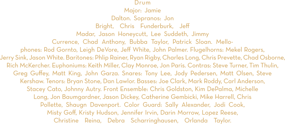 History — Carolina Crown