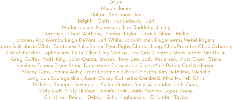 History — Carolina Crown