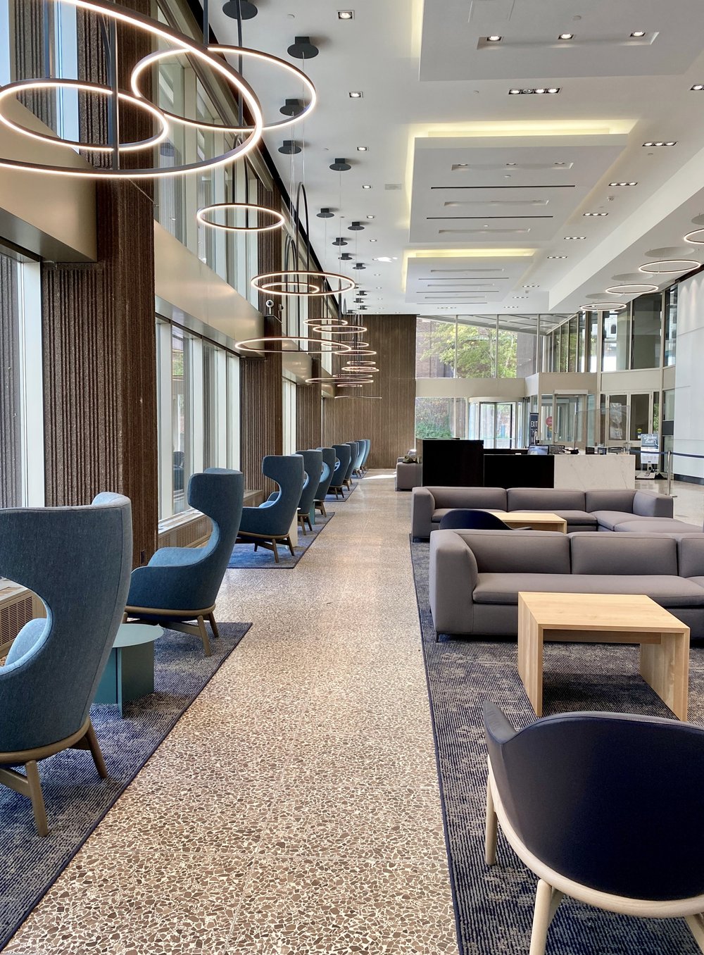 400 University Lobby — Wright Interior Design