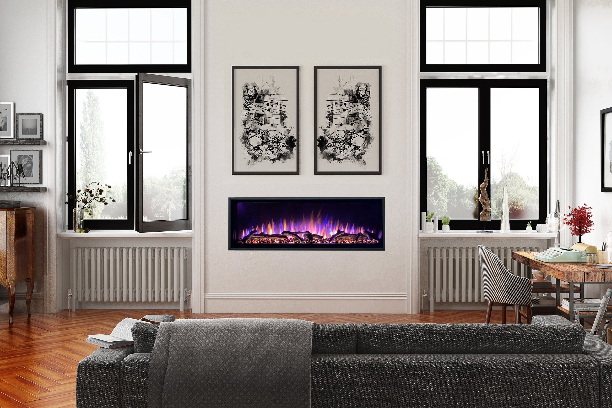 Modern Electric Fireplaces — Valley Fire Place, Inc.