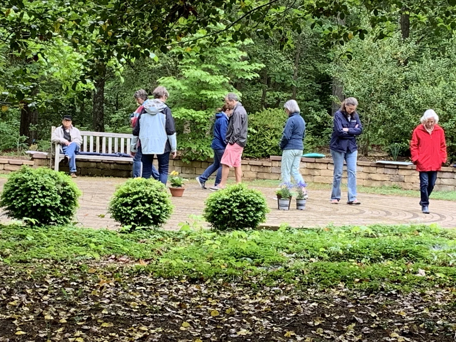 Labyrinth — St. Mary's Whitechapel Lancaster, VA