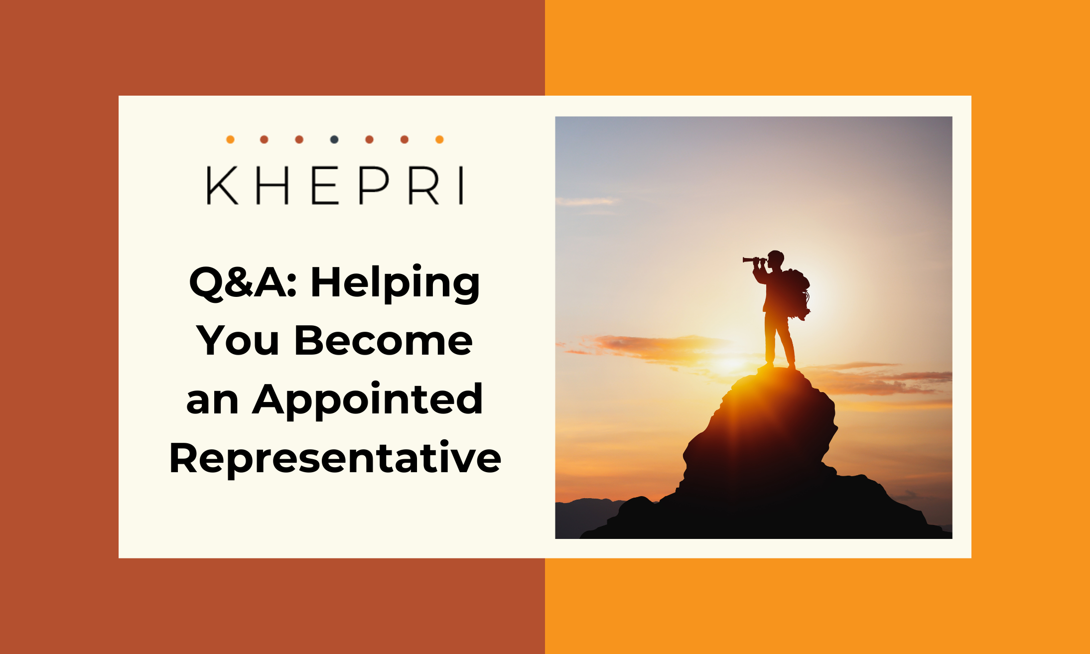 Appointed Representative | FCA Appointed Representative — Khepri