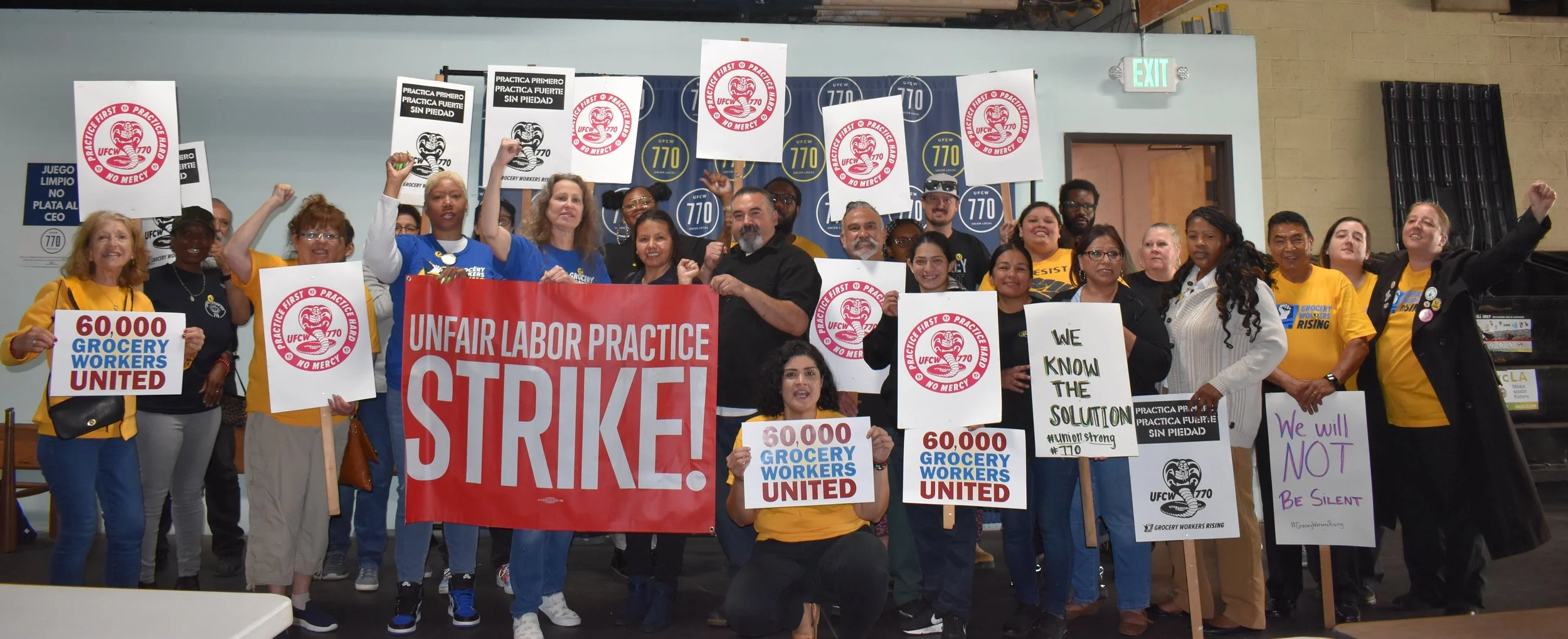 SoCal Grocery Workers Prepare For Unfair Labor Practice Strikes — UFCW 770