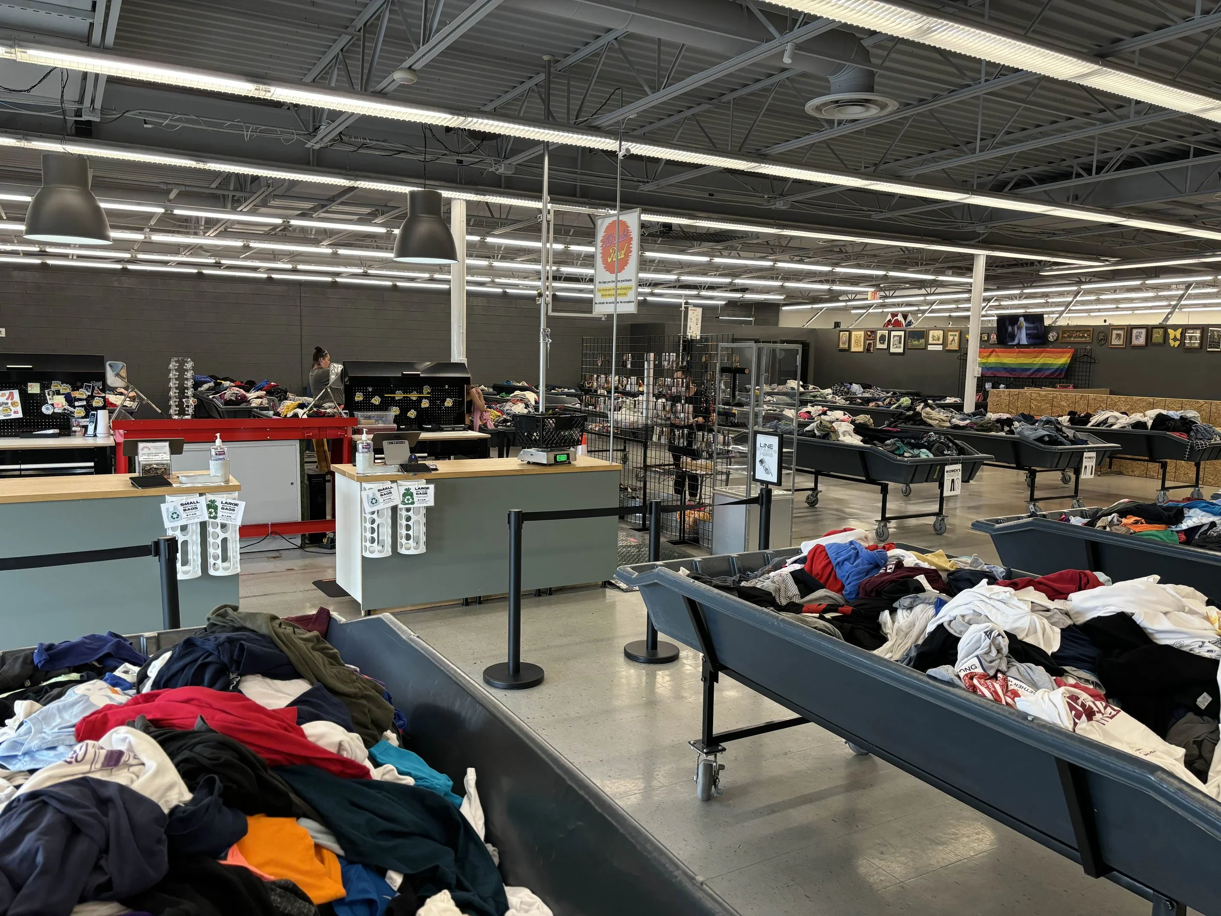 Greater Goods clothing by the pound