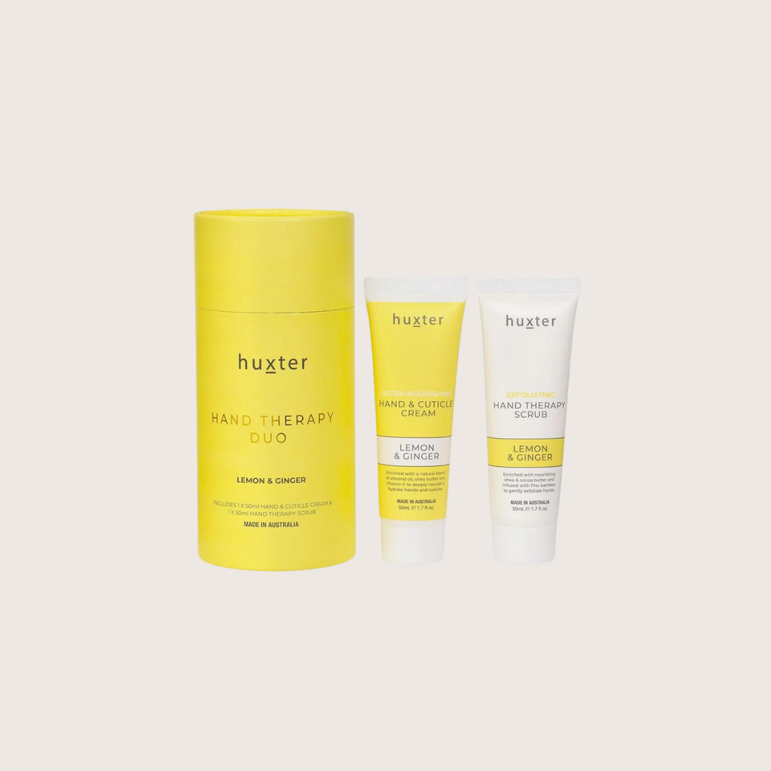 Huxter Hand Therapy Duo | Lemon & Ginger — 103 The Store