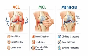 ACL vs MCL vs Meniscus Tear | How to Tell the Difference