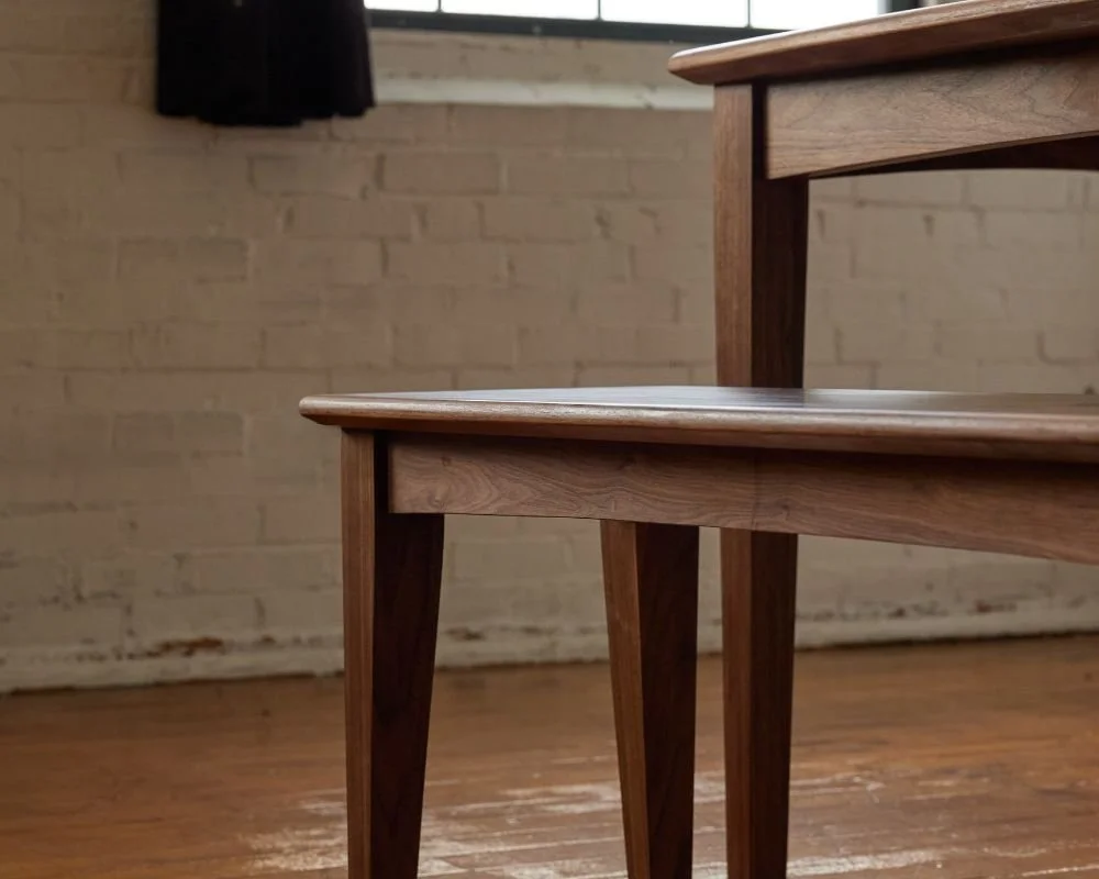 Oyster Shaker Bench — Turkey Tail Design + Woodcraft