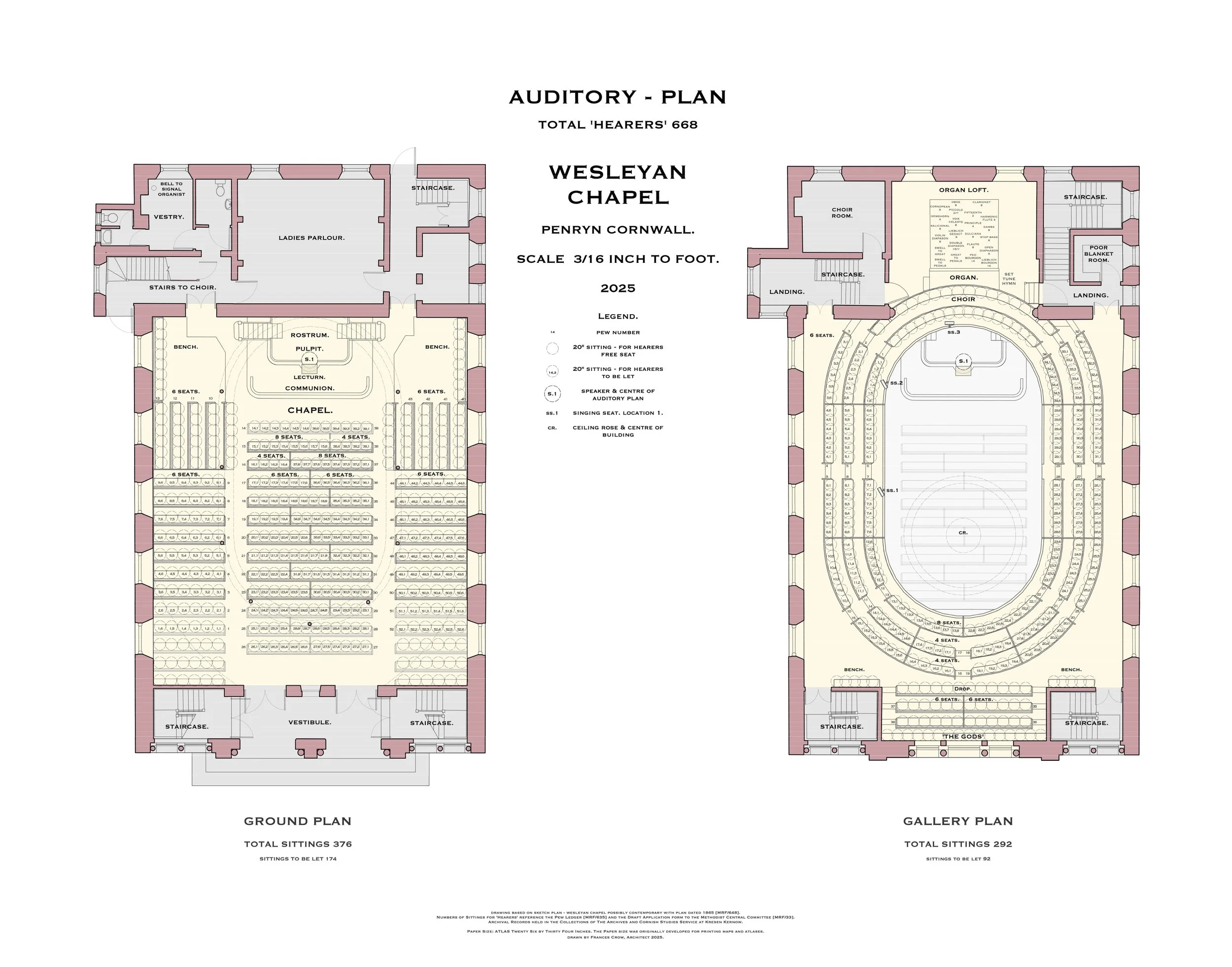 auditory plan — Crow Architecture
