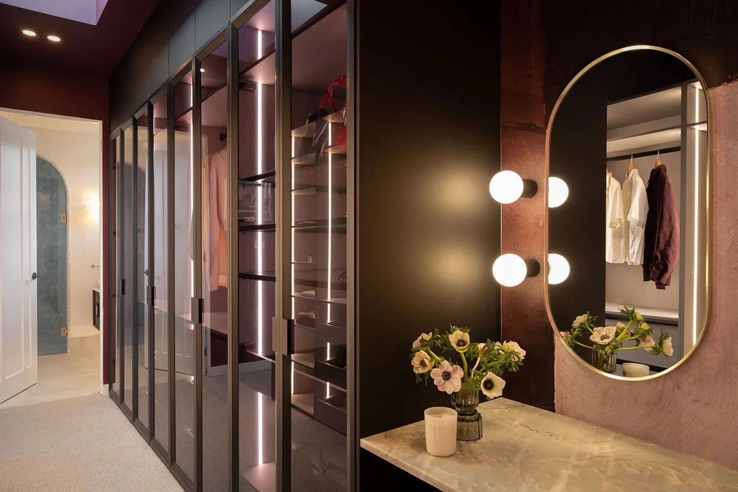 Wardrobe Lighting | Where To Position In A Wardrobe Design — Zephyr + Stone