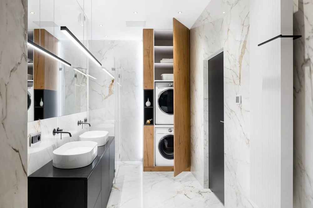European Laundry Design: Key Features, Dimensions, and Storage Ideas ...