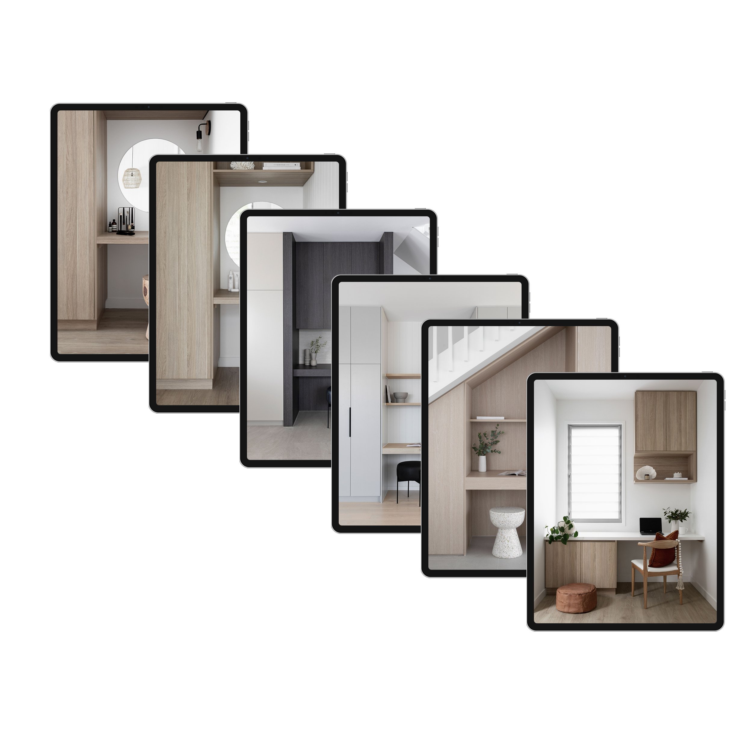 Study Nook + Home Office Set-Up | Built-In Desk Design - Desk Height ...