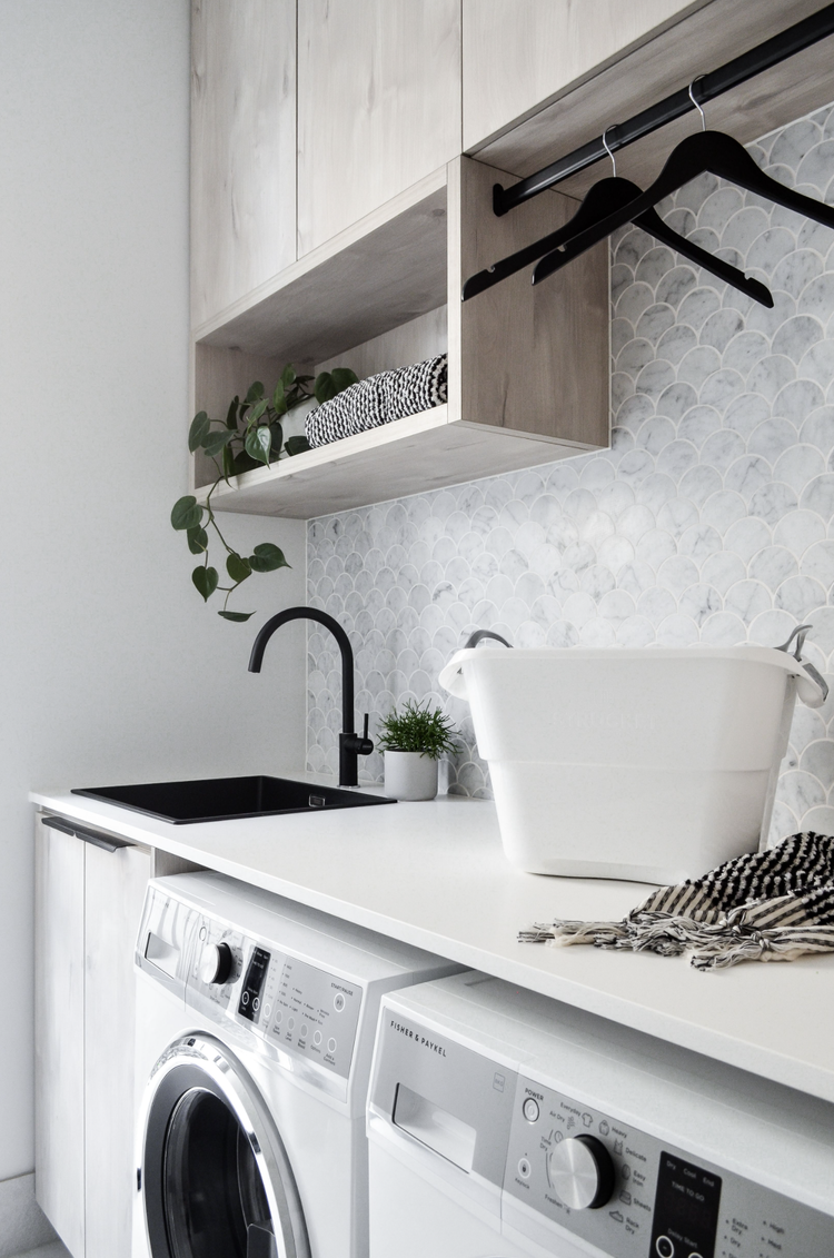 Contemporary Coastal Laundry Design Plans + Colour Scheme | Laundry ...
