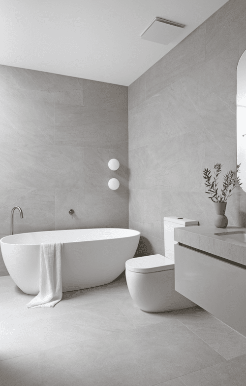 Retreat House Ensuite Plans + Colour Scheme Design Guide | Bathroom ...