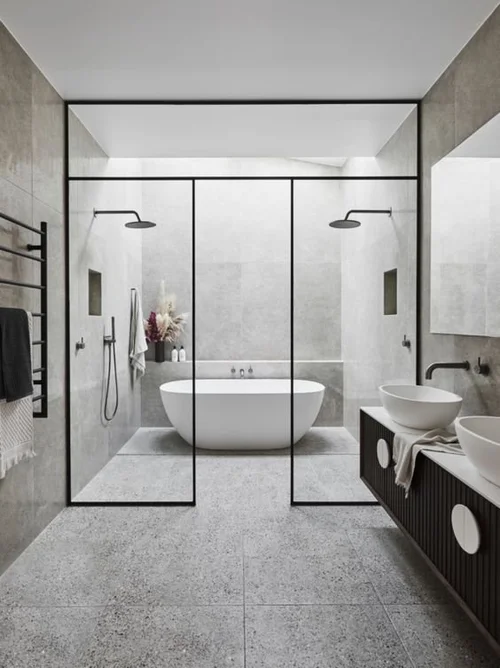 Double Showers: Your Design Cheat Sheet For Style And Functionality ...