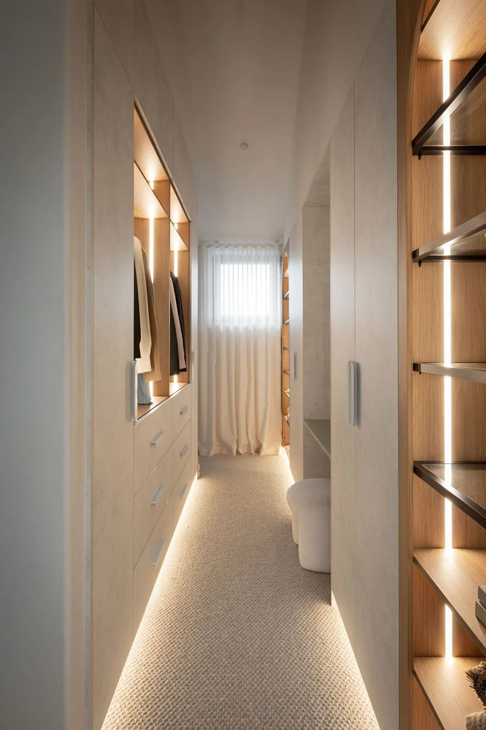 Wardrobe Lighting | Where To Position In A Wardrobe Design — Zephyr + Stone