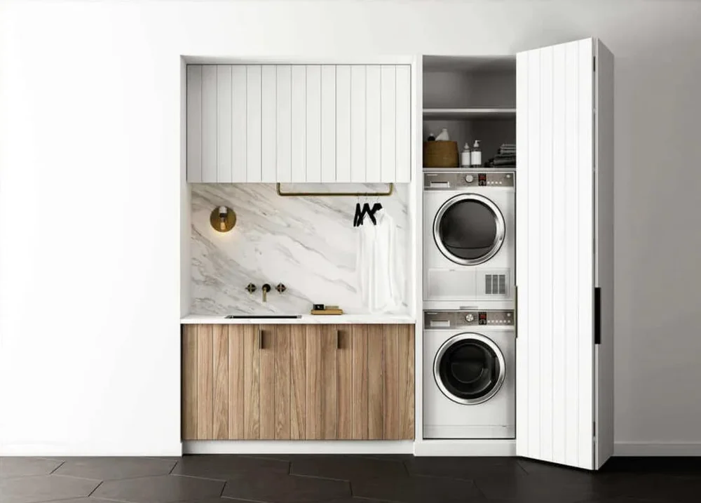 European Laundry Design: Key Features, Dimensions, and Storage Ideas ...