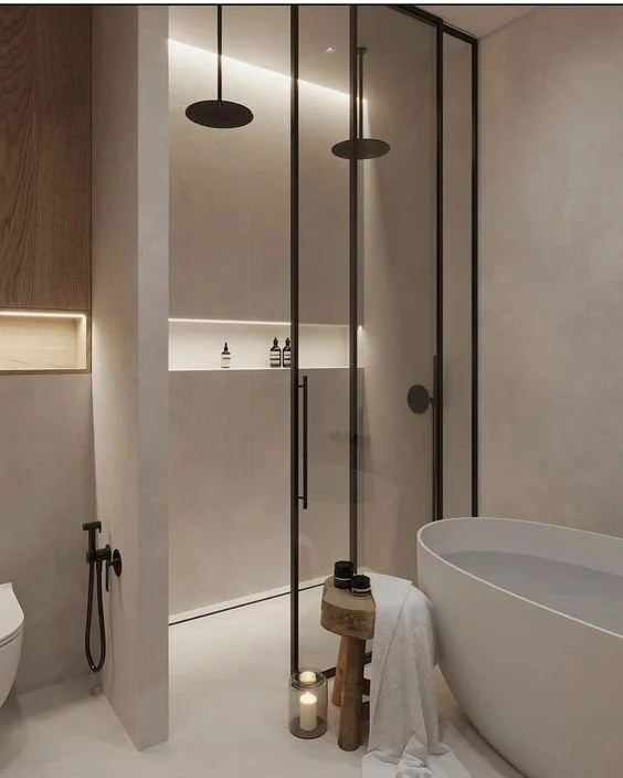 Double Showers: Your Design Cheat Sheet For Style And Functionality ...