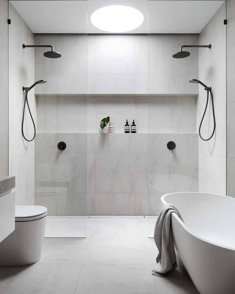 Double Showers: Your Design Cheat Sheet For Style And Functionality ...