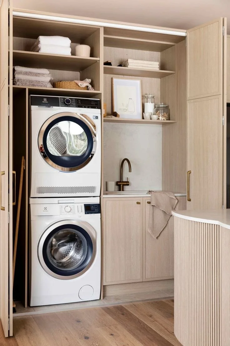European Laundry Design: Key Features, Dimensions, and Storage Ideas ...