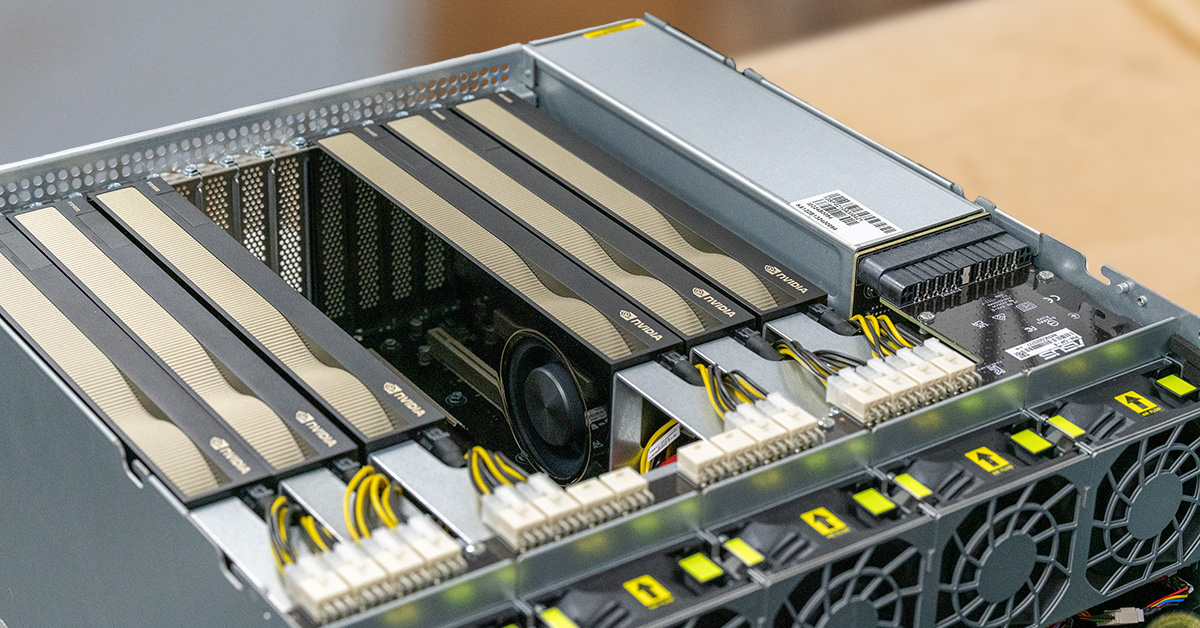 Using NVIDIA RTX 6000 ADA GPUs to drive Edinburgh University’s Machine Learning Research ...