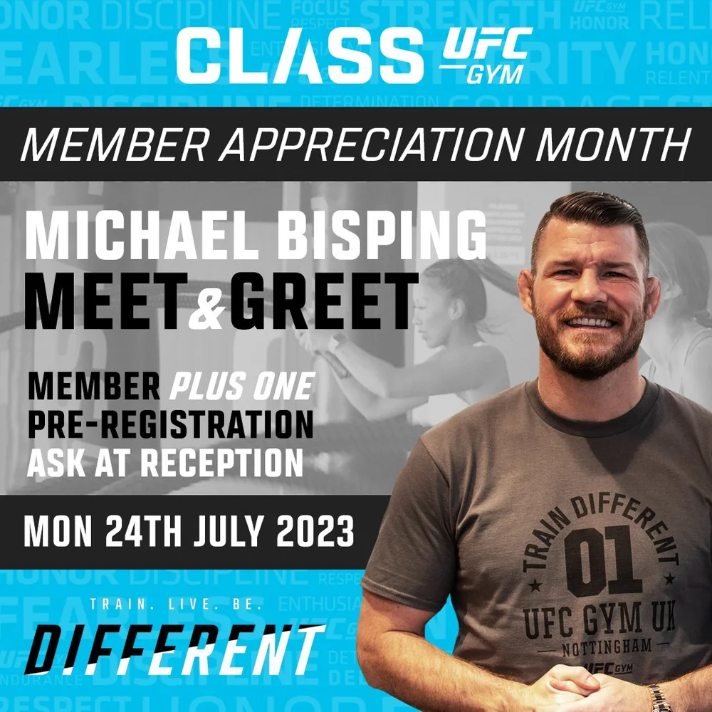 Michael Bisping Meet and Greet at Nottingham & Woking UFC GYM’s! — UFC ...