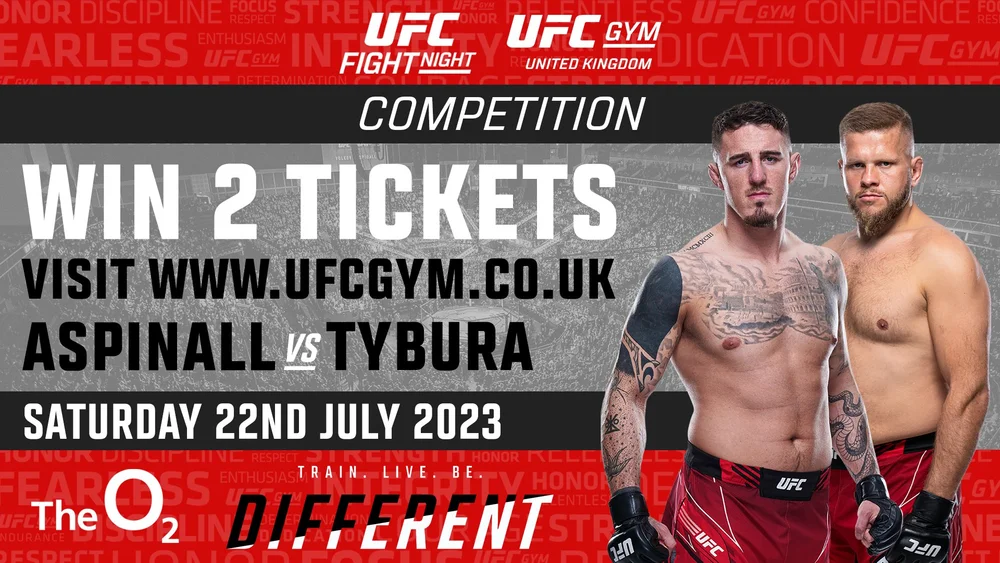 WIN 2 Tickets to UFC Fight Night London — UFC Gym UK