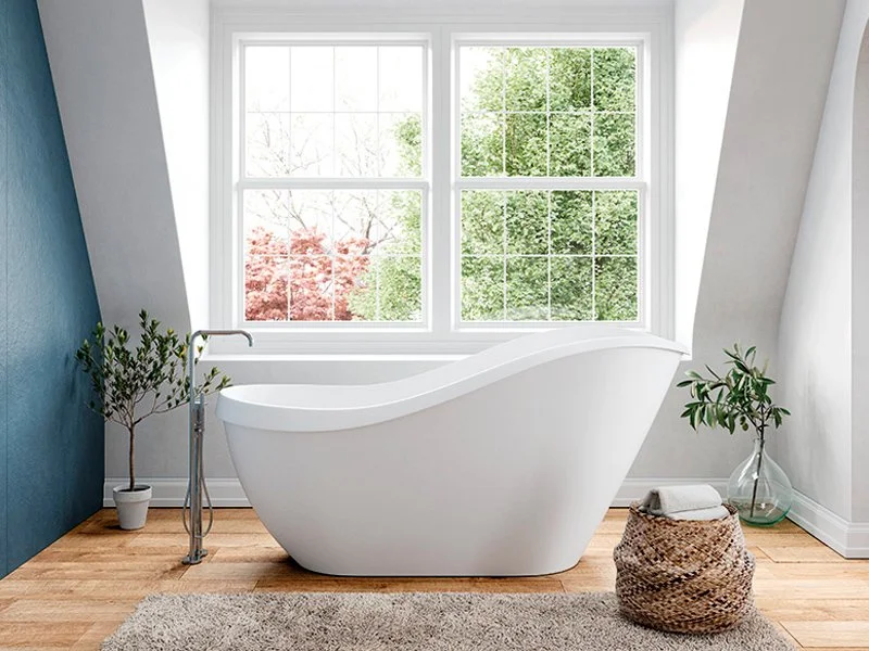 solid surface bathtubs — Bathroom and Mirror | Axe Home and Design