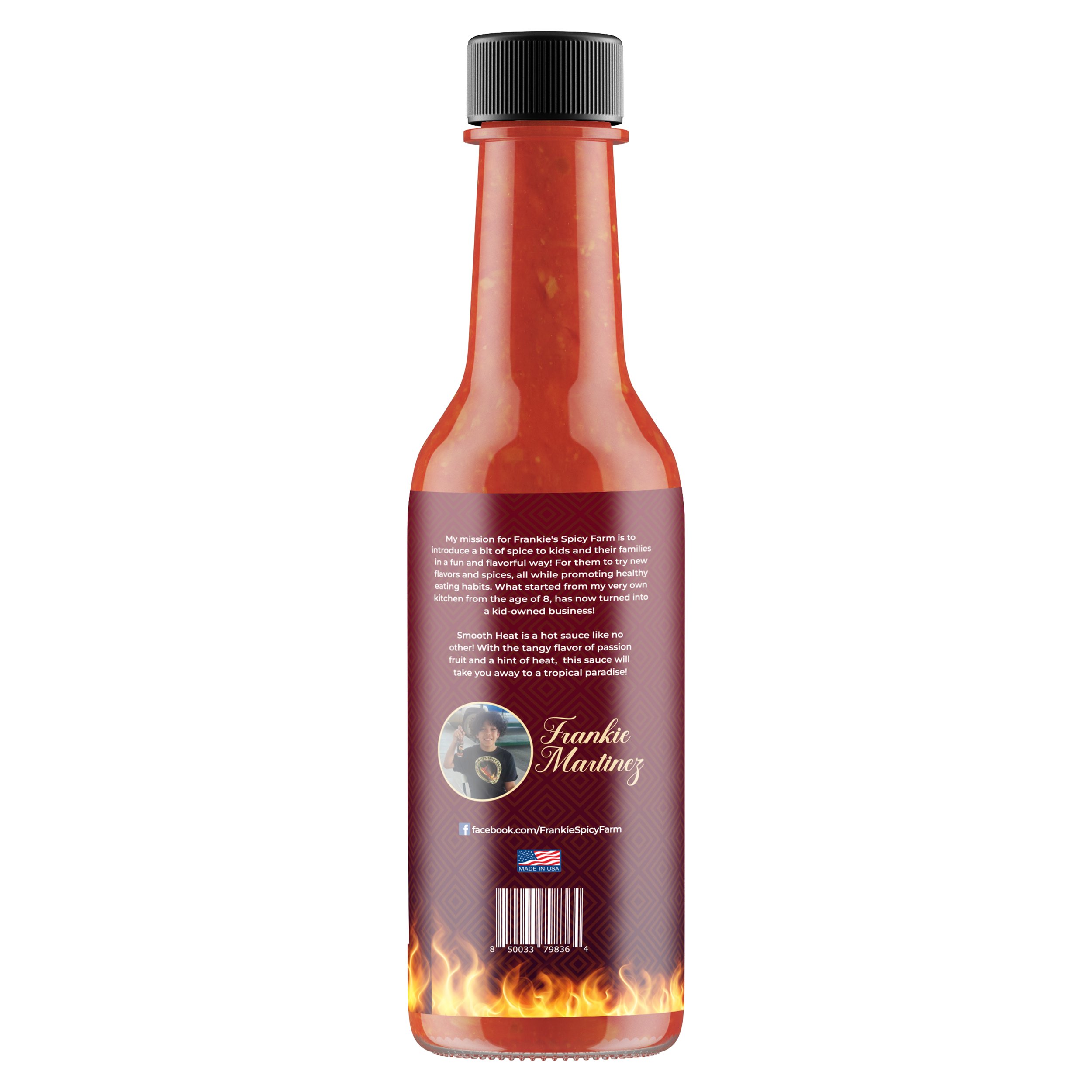 No A/C It's Hot | Mild Chipotle Hot Sauce | Frankie's Spicy Farm ...