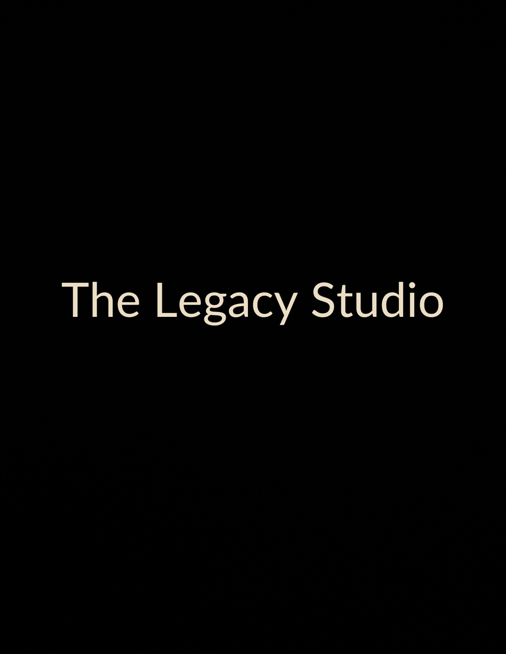 The Legacy Studio