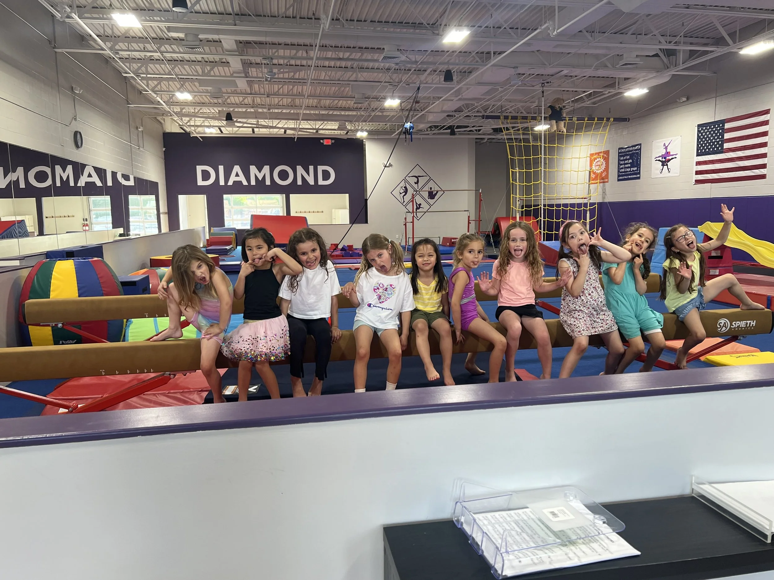CAMPS/EVENTS — DIAMOND GYMNASTICS
