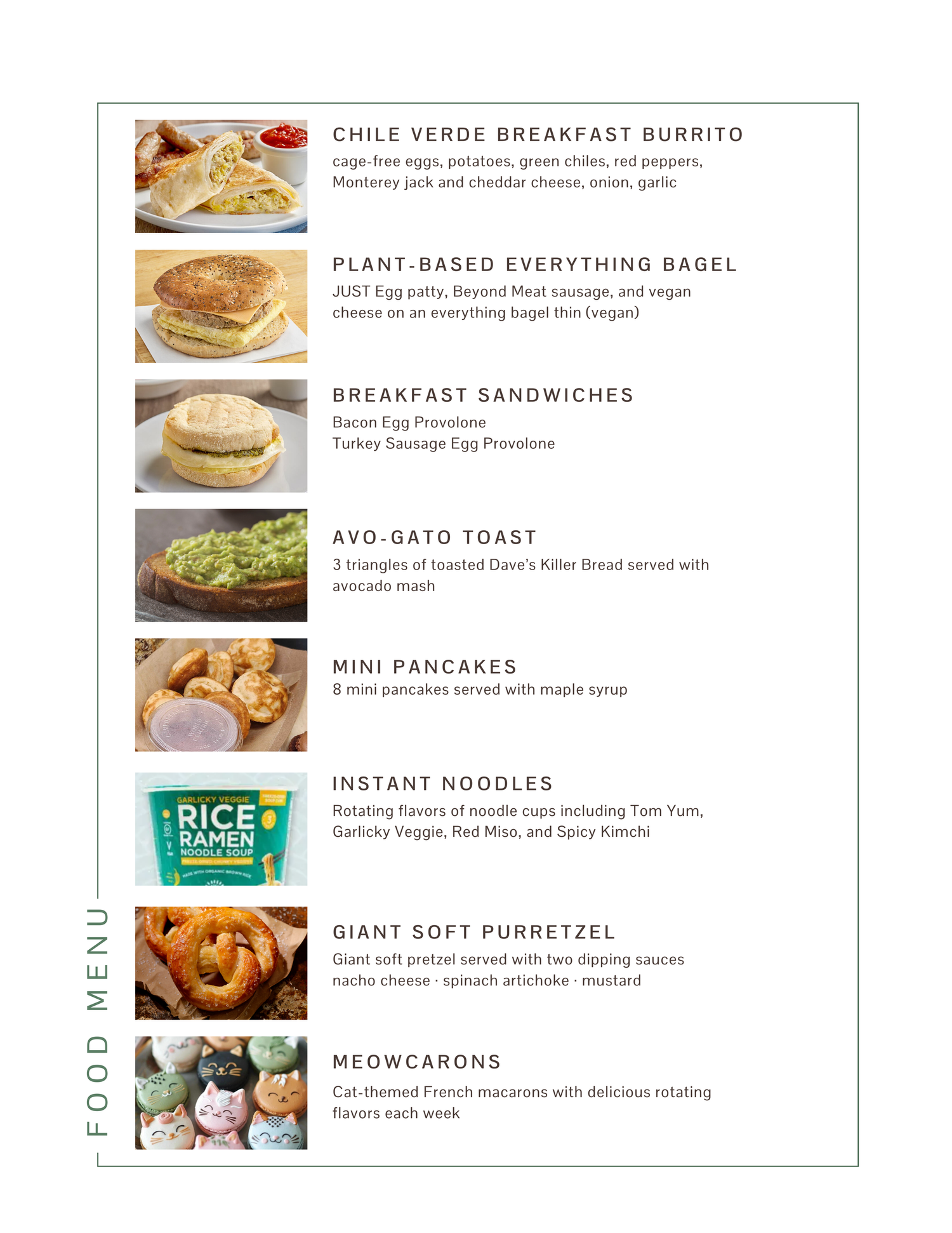 Menu — Wired Whisker | Cat Cafe