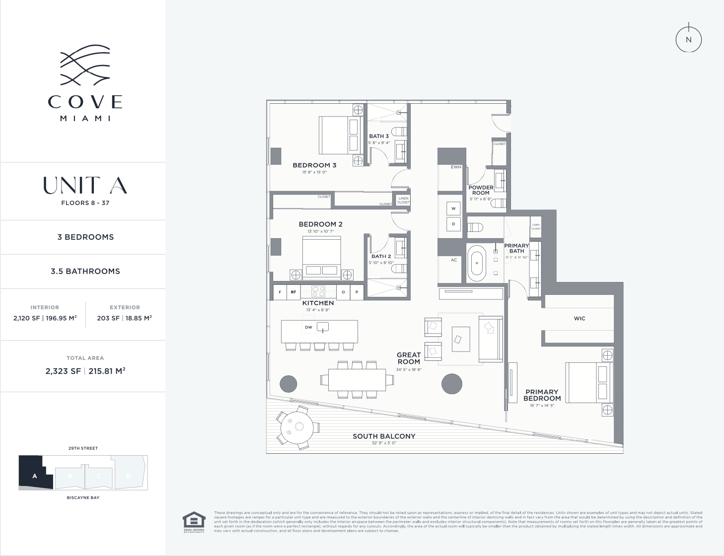 Floor Plans — Cove Miami