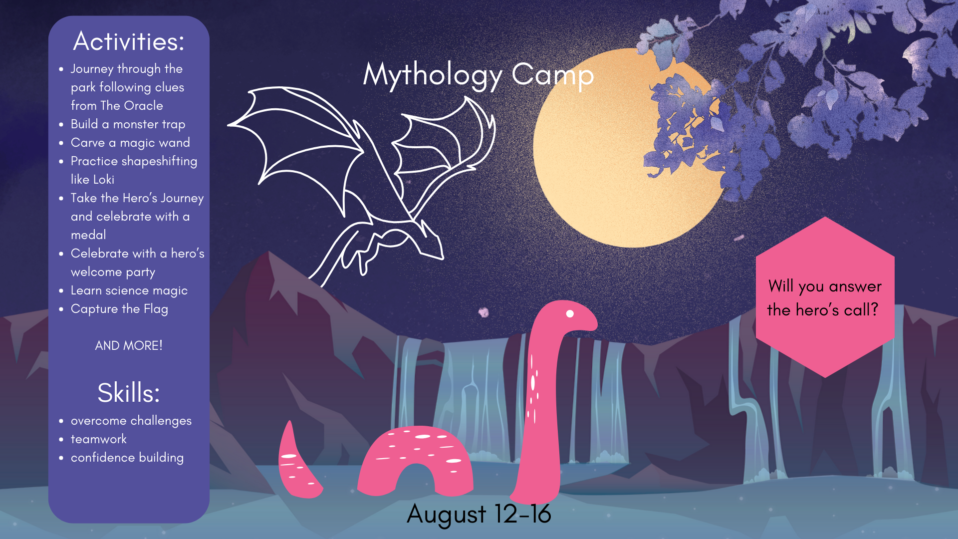 Mythology Camp — The Moss House