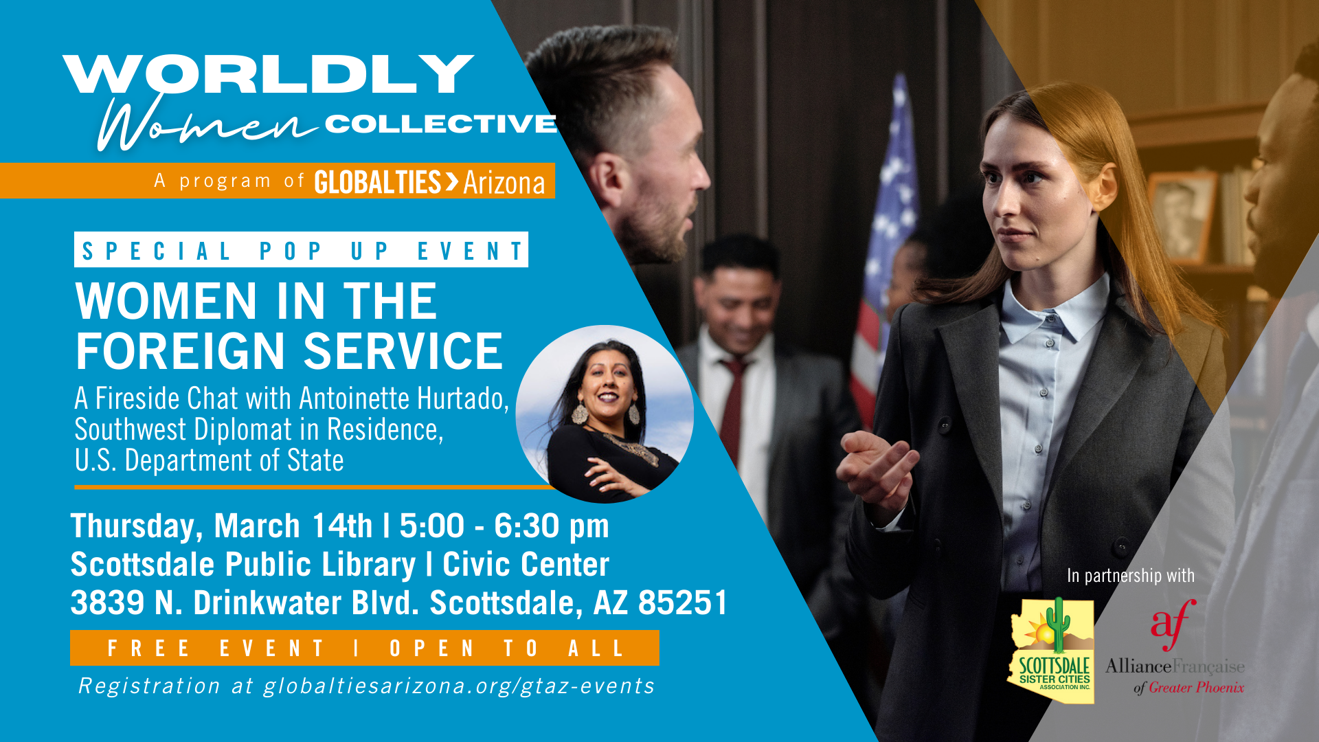 Worldly Women Collective: Women in the Foreign Service — Global Ties AZ