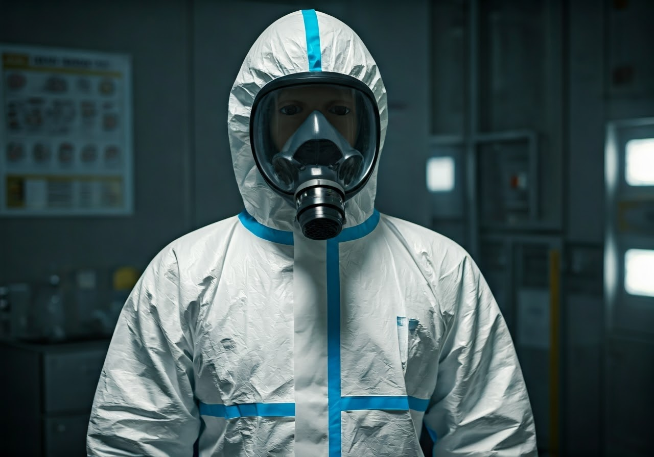 How to Safely Put On and Take Off a Hazmat Suit — Guardian Occupational ...