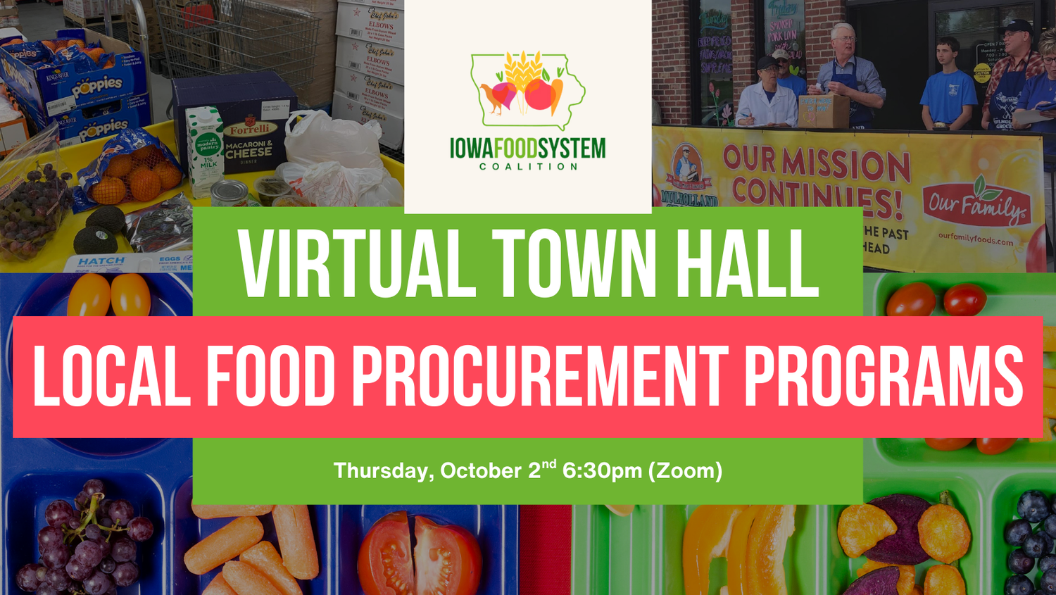 Town Hall: Local Procurement Programs (Virtual) — Iowa Food System ...