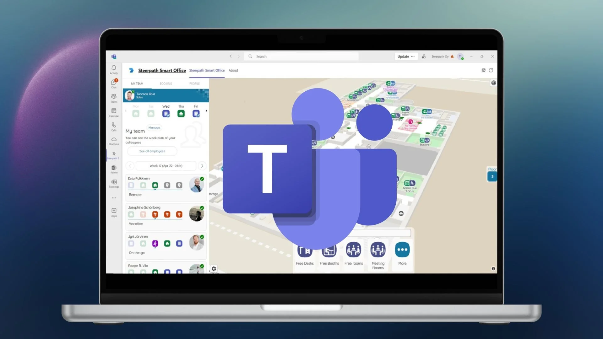 How to add Steerpath MS Teams App for your organisation