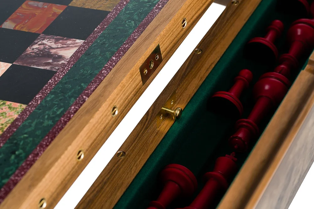 Chess & Backgammon Table — Greenaway Mosaics