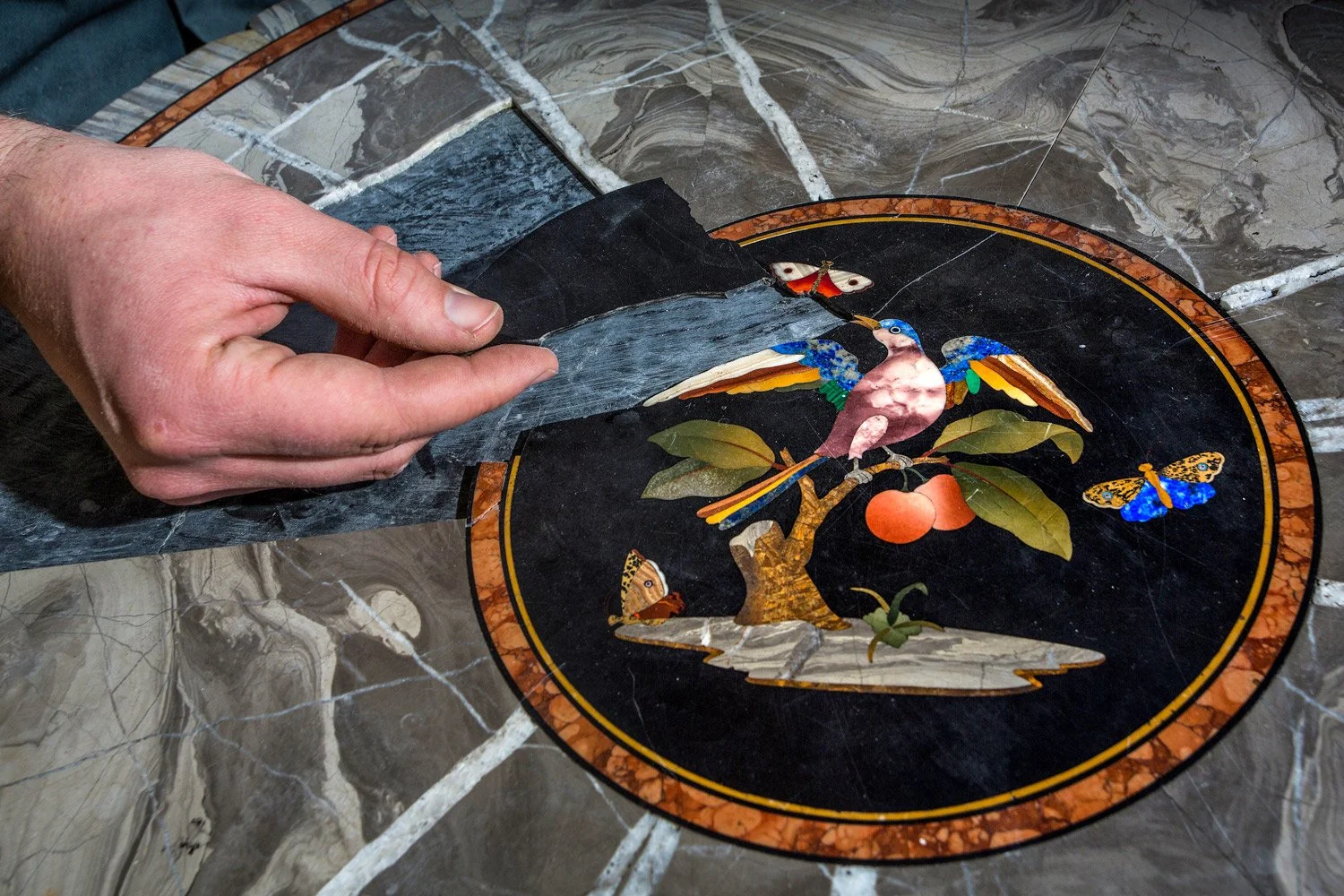 Stone conservation — Greenaway Mosaics