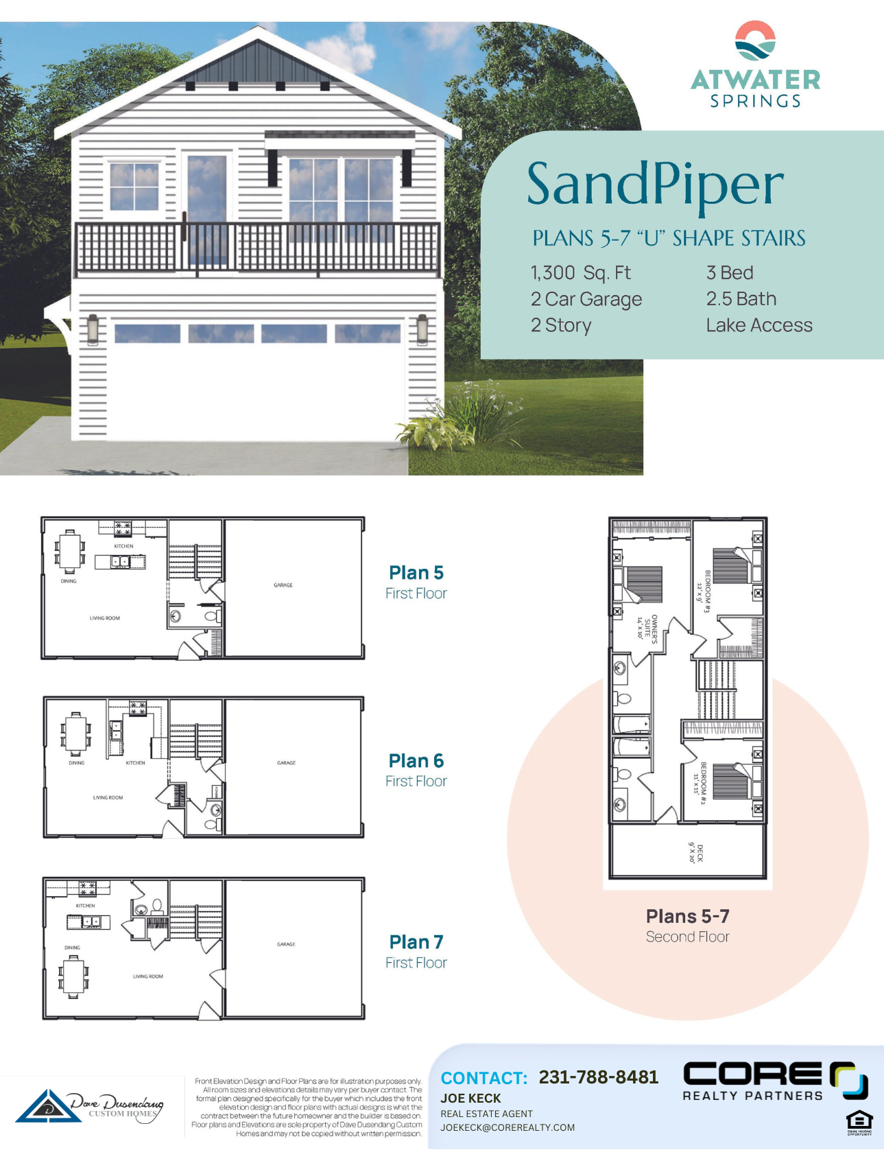 SandPiper Model — Atwater Springs - Norton Shores