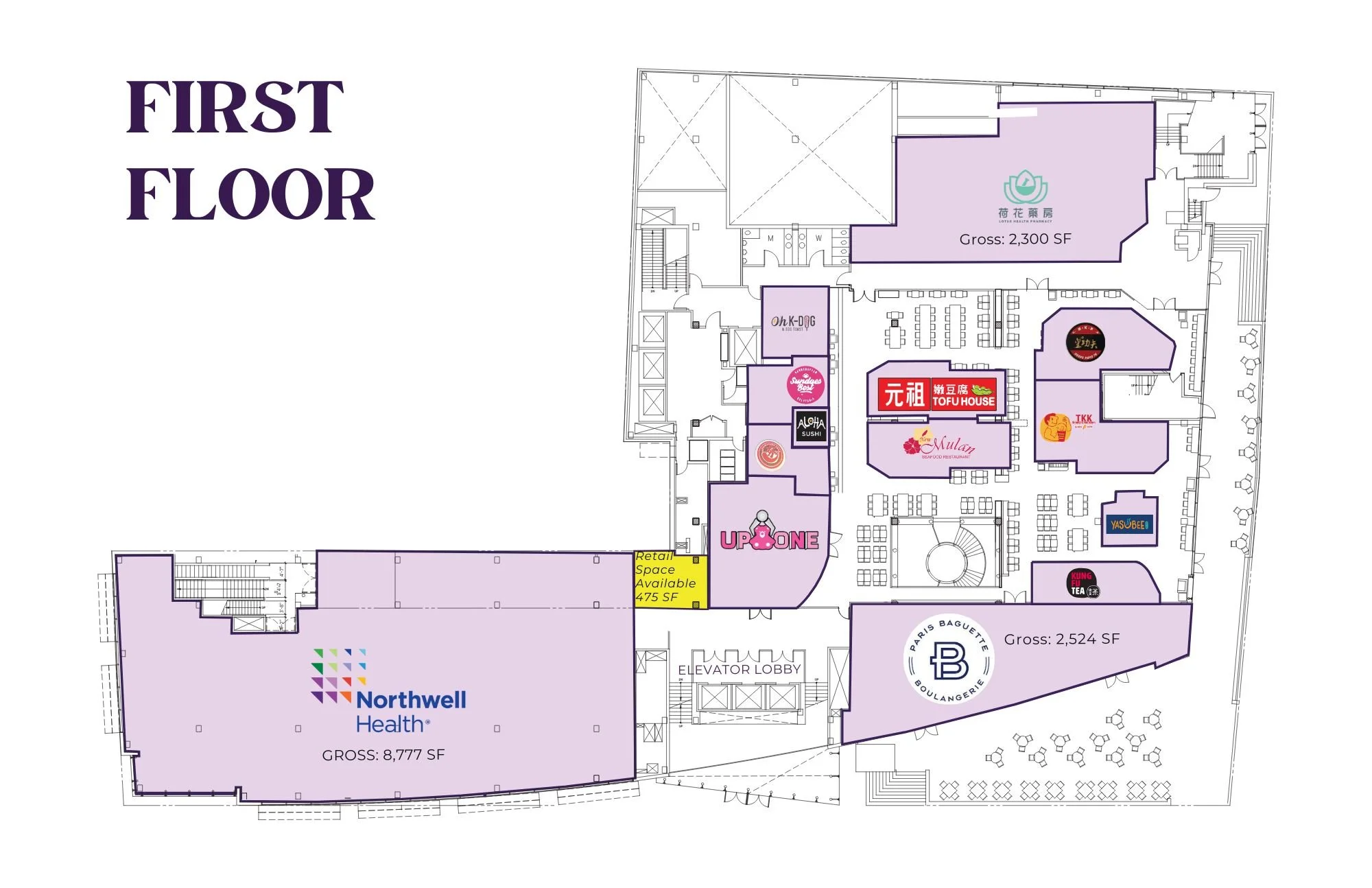 Directory Map — Queens Crossing