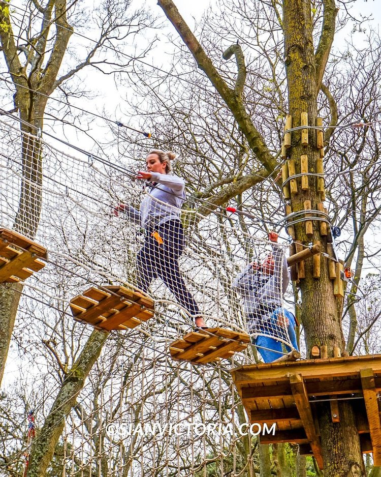 Go Ape - High Ropes Treetop Adventure in Coventry Review — sian victoria