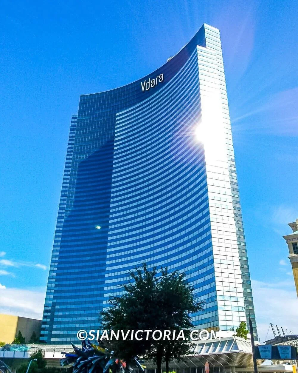 5* Vdara Hotel & Spa - Review of City Center Corner Suite, Vegas — sian ...