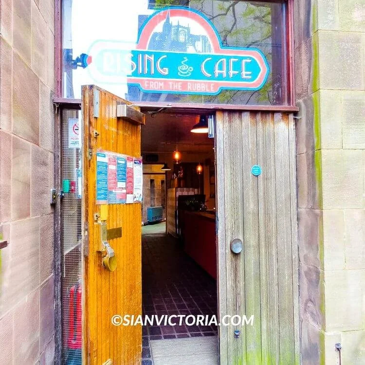Rising Cafe at Coventry Cathedral Review: Midlands Vintage Tea Room ...