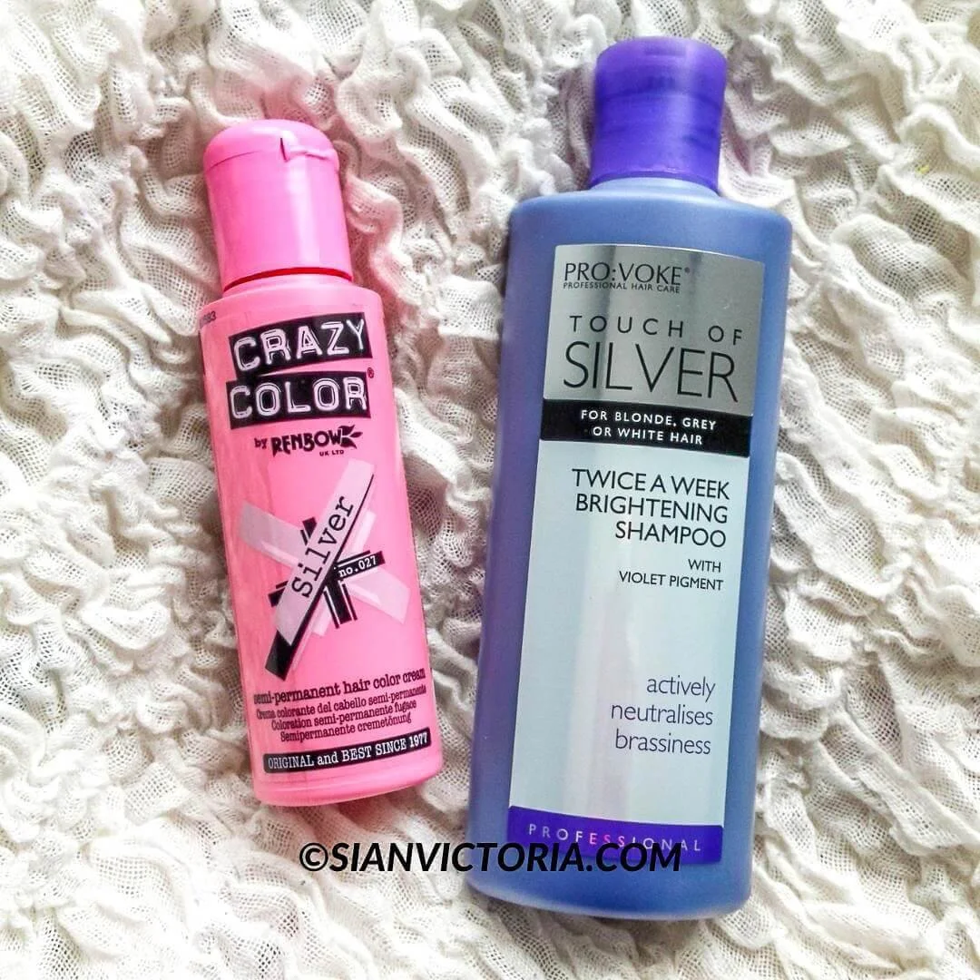 Before & After: 7 Best Purple Silver Ash Hair Shampoo — sian victoria